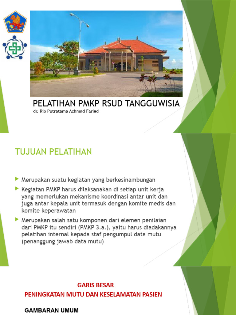 Presentasi PMKP DR Rio Putratama Af | PDF