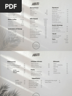 Cold 'n Brew Menu Overview | PDF | Desserts | Coffee