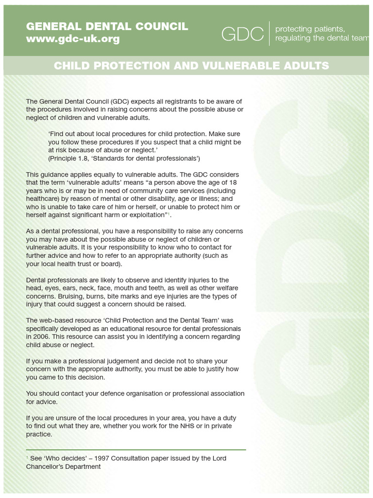 Standards Childprotectmay10 | PDF | Child Protection | Health Care