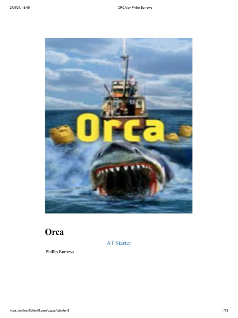 ORCA by Phillip Burrows Overview | PDF | Sports & Recreation | Social ...