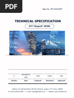 Spe For Opgw 48F India | PDF | Optical Fiber | Specification (Technical Standard)