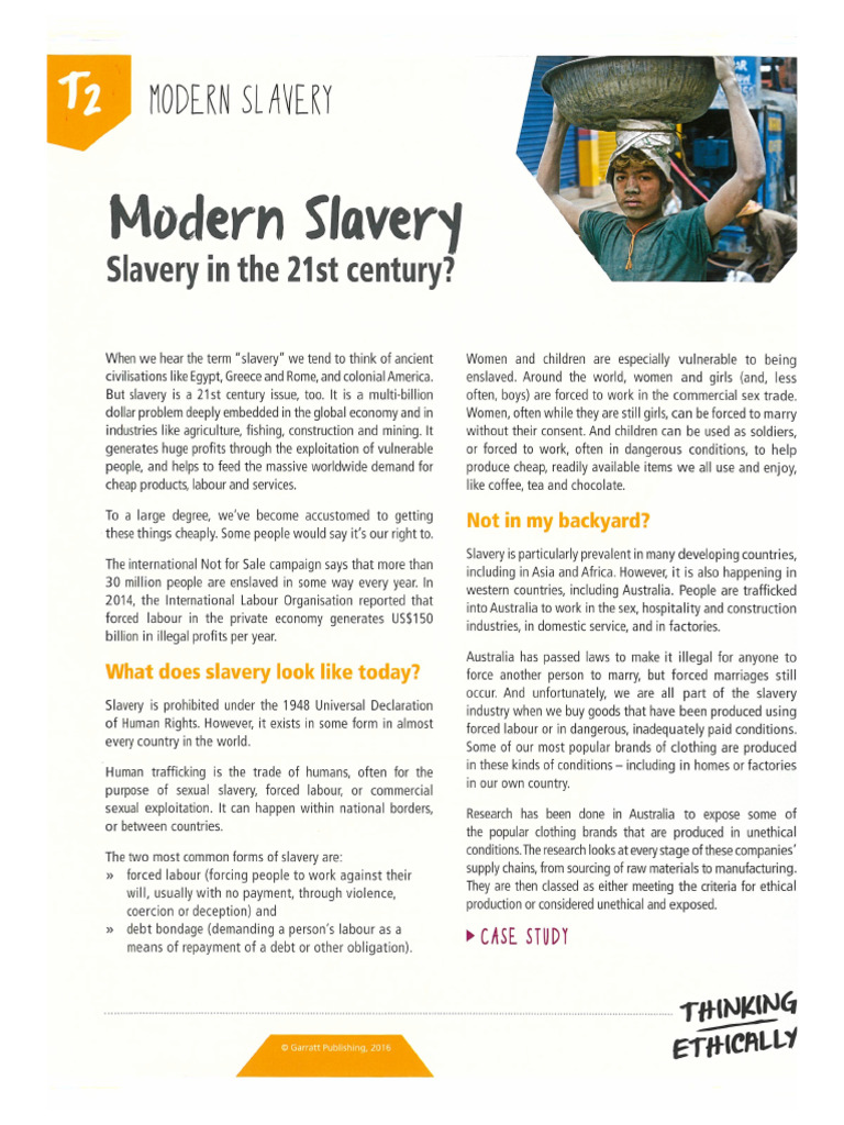 Modern Slavery | PDF