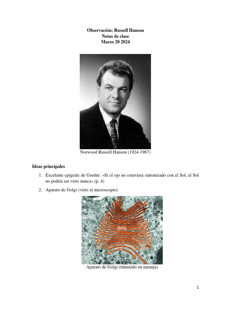 Observación Russell Hanson (Notas de Clase) | PDF | Dom | Johannes Kepler Observación Russell Hanson (Notas de Clase) | PDF | Dom | Johannes Kepler