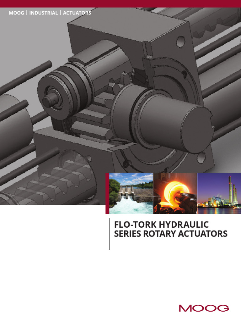 Moog Flo-Tork Hydraulic Actuators | PDF | Actuator | Valve