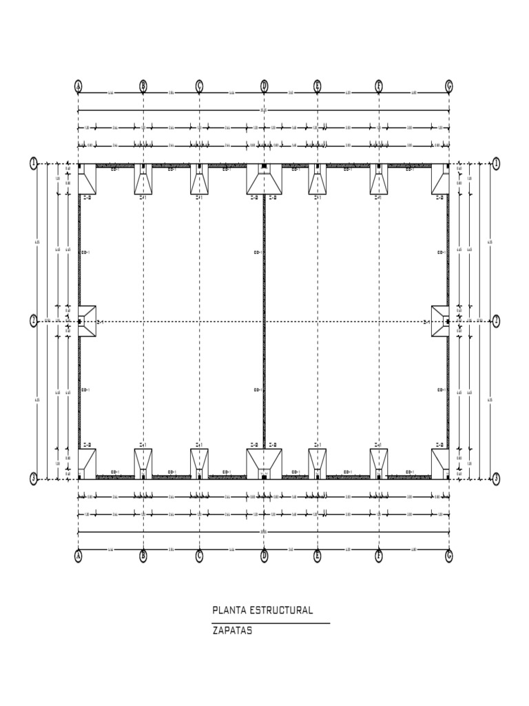 Planta Estructural | PDF
