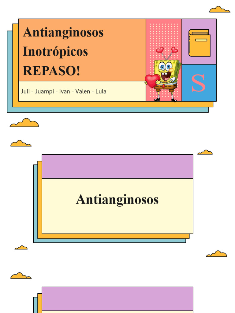 Antianginosos - Inotropicos | Descargar gratis PDF | Estatinas ...
