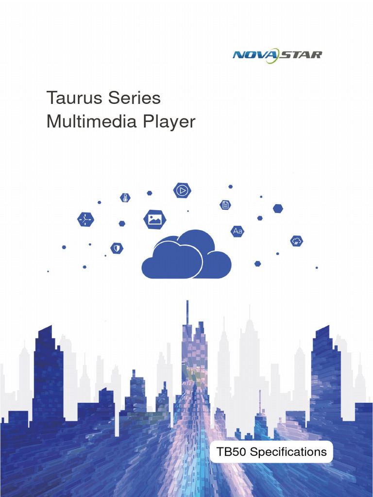 Taurus TB50 Multimedia Player Specs | PDF | Wi Fi | Hdmi