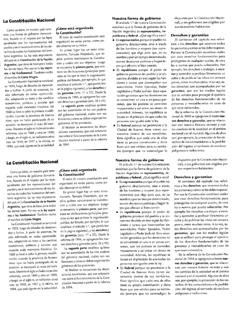 Constitucion Nacional Pdf
