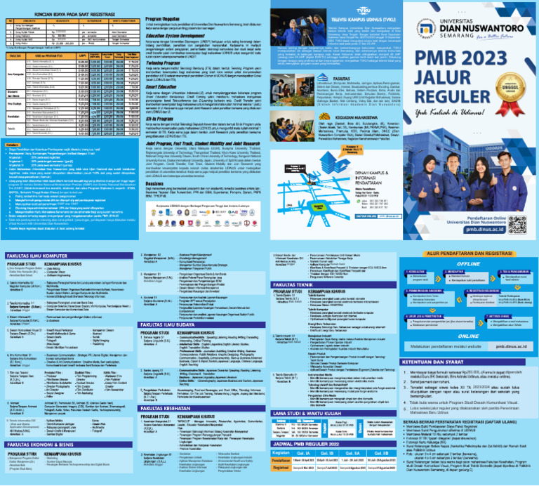 Brosur Reguler 2023 | PDF