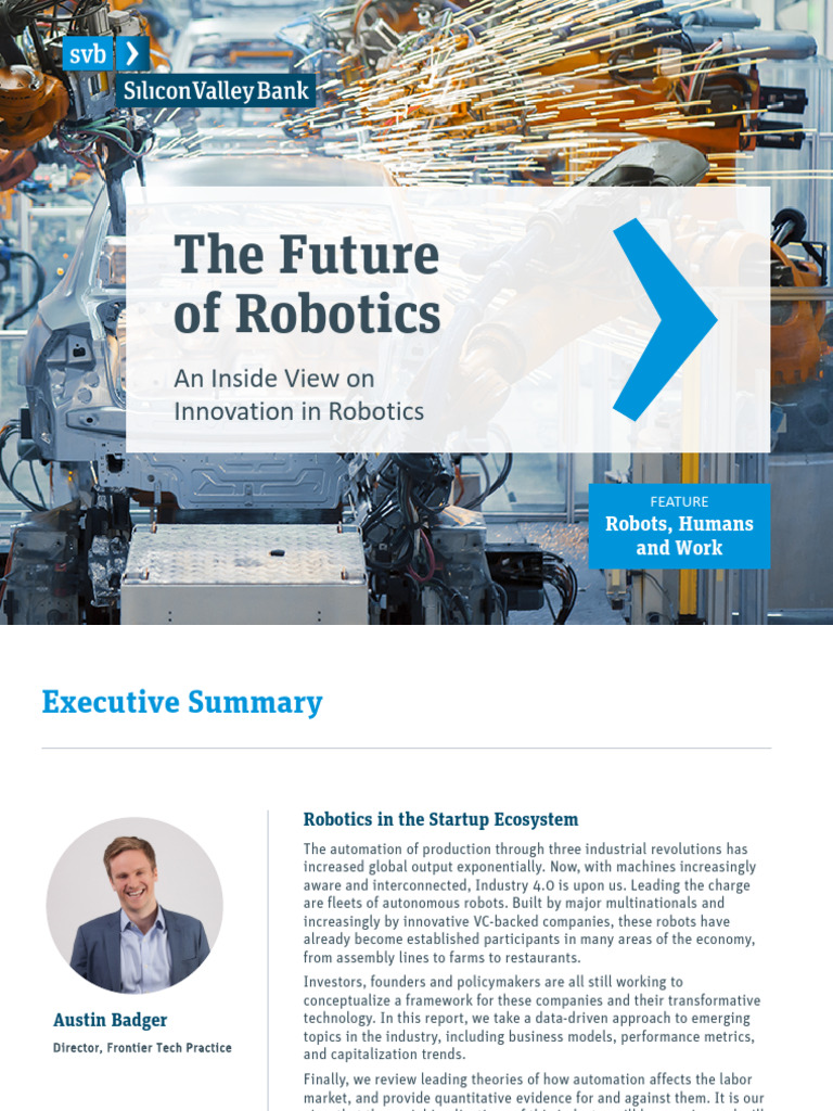 Future Trends in Robotics and Automation | PDF | Venture Capital ...