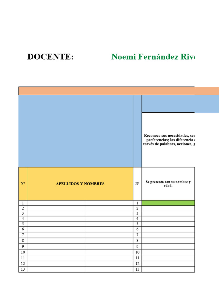 Evaluación de Desarrollo Infantil 3 Años | PDF | Evaluación