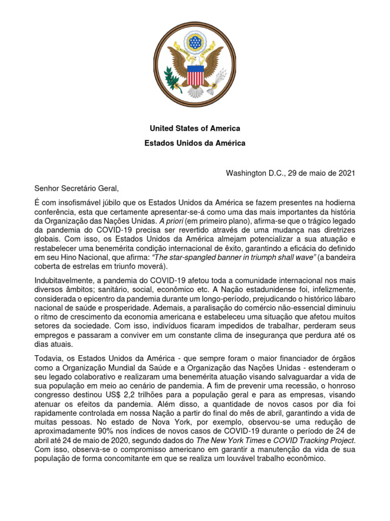 Exemplo de DPO | Download grátis PDF | Os Estados Unidos | Economia