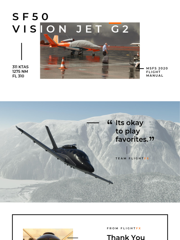SF50 Vision Jet Flight ManualV8 | PDF | Cockpit | Aviation