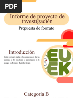 Informe - Indagación Descriptiva - Proyecto Eureka 2025 | PDF ...