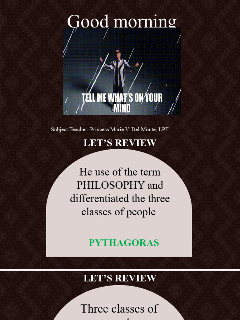 Las 2 Intro To Philo | PDF | Reason | Logic