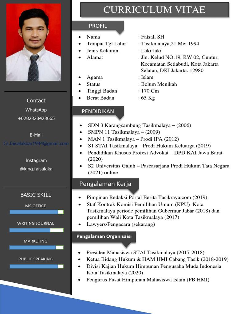 CV Faisal, SH - Merged - Compressed (2) - 1-4 | PDF