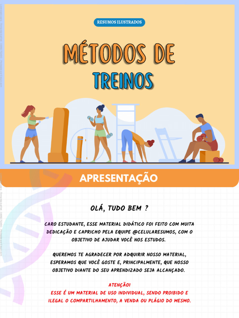 Metodos de Treino 1 | PDF | Hipertrofia muscular | Músculo