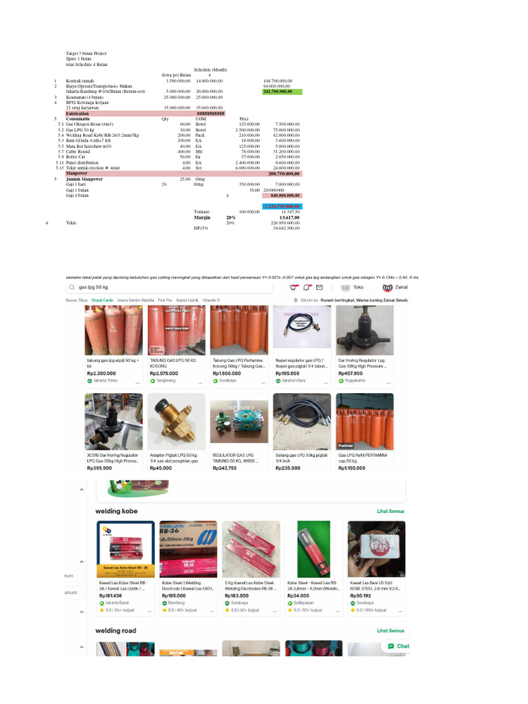 SPK Pekerjaan Baja | PDF