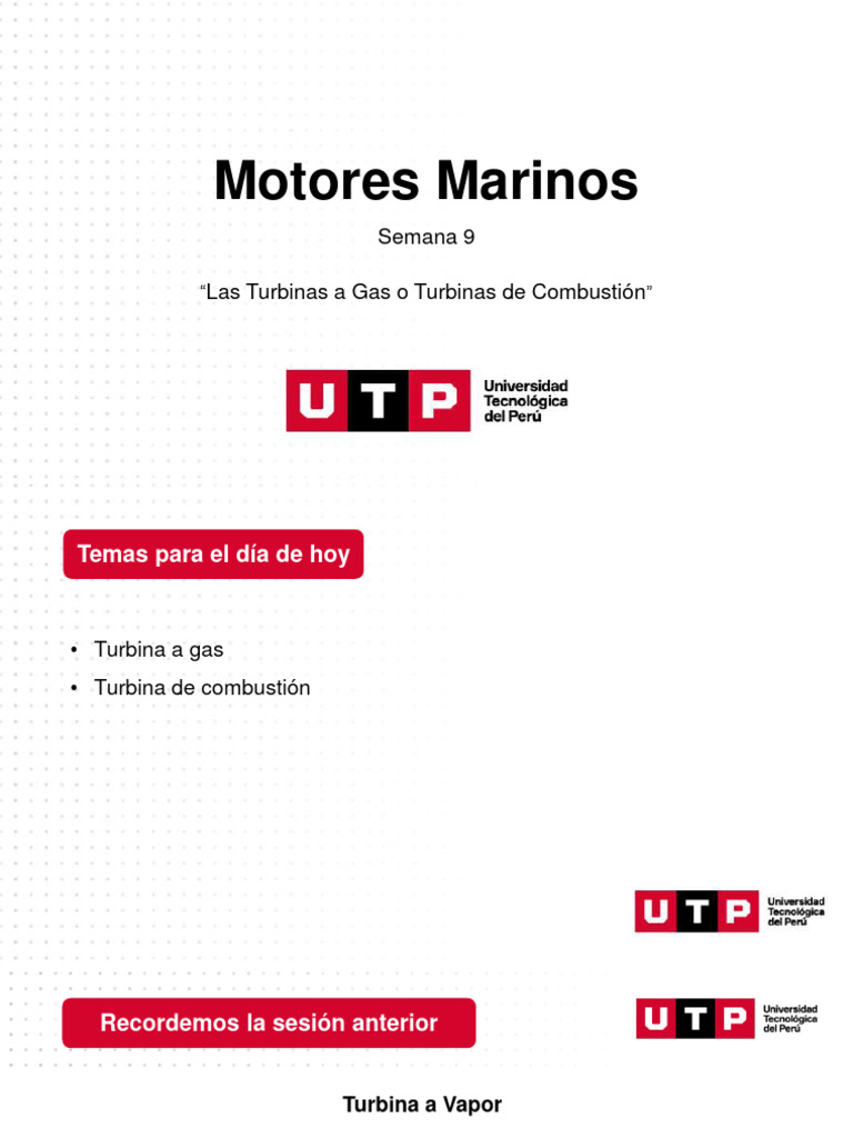 S09.s9 Las Turbinas A Gas o Turbinas de Combustión | PDF | Motor a ...