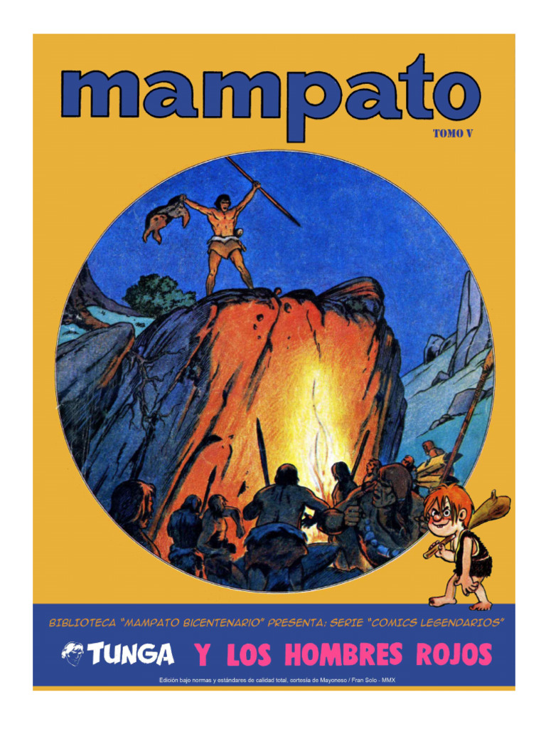 Tunga - T05 - Los Hombres Rojos (Generacion Mampato) | PDF