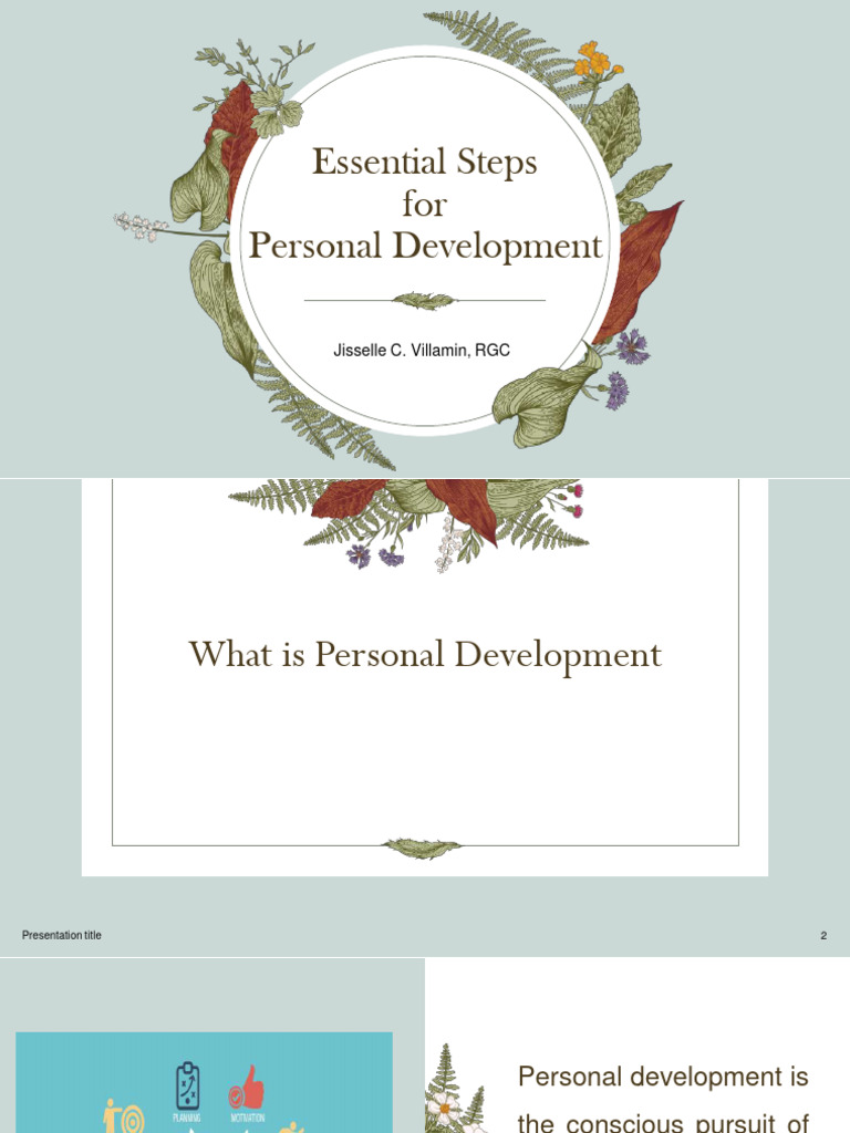 Personal Development | PDF | Disciplines | Psychological Resilience