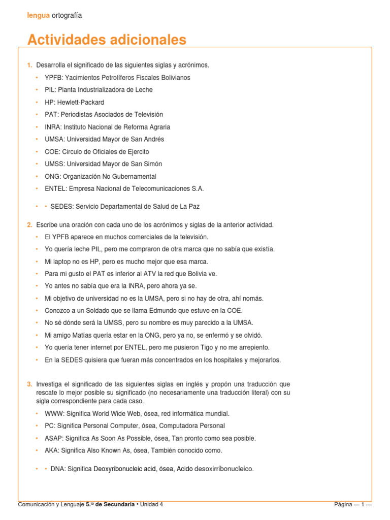 Siglas y Acronimos Realizado | PDF | Acrónimo | Red mundial