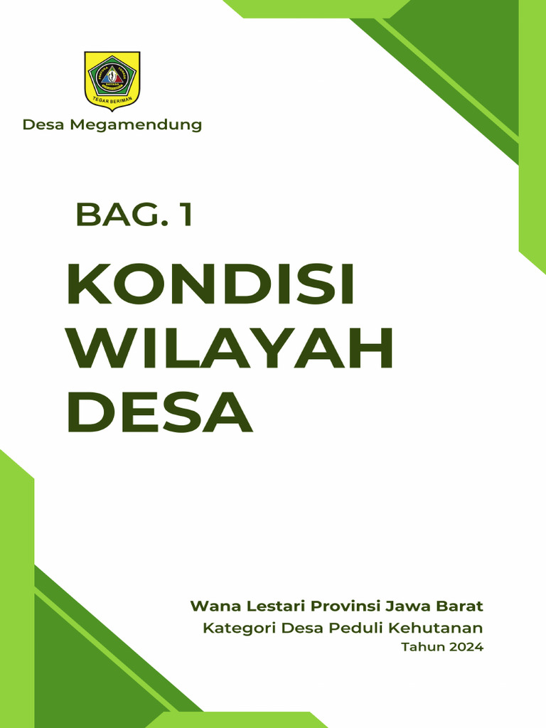 Pemisah BAB Wana Lestari (Full) | PDF