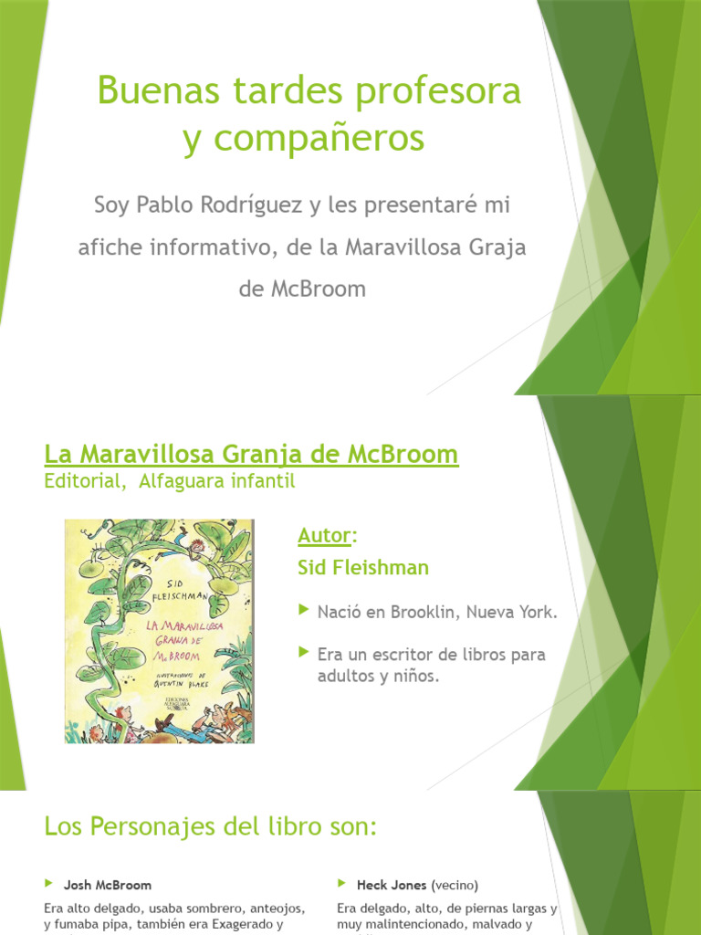 La Maravillosa Granja De Mcbroom Pdf