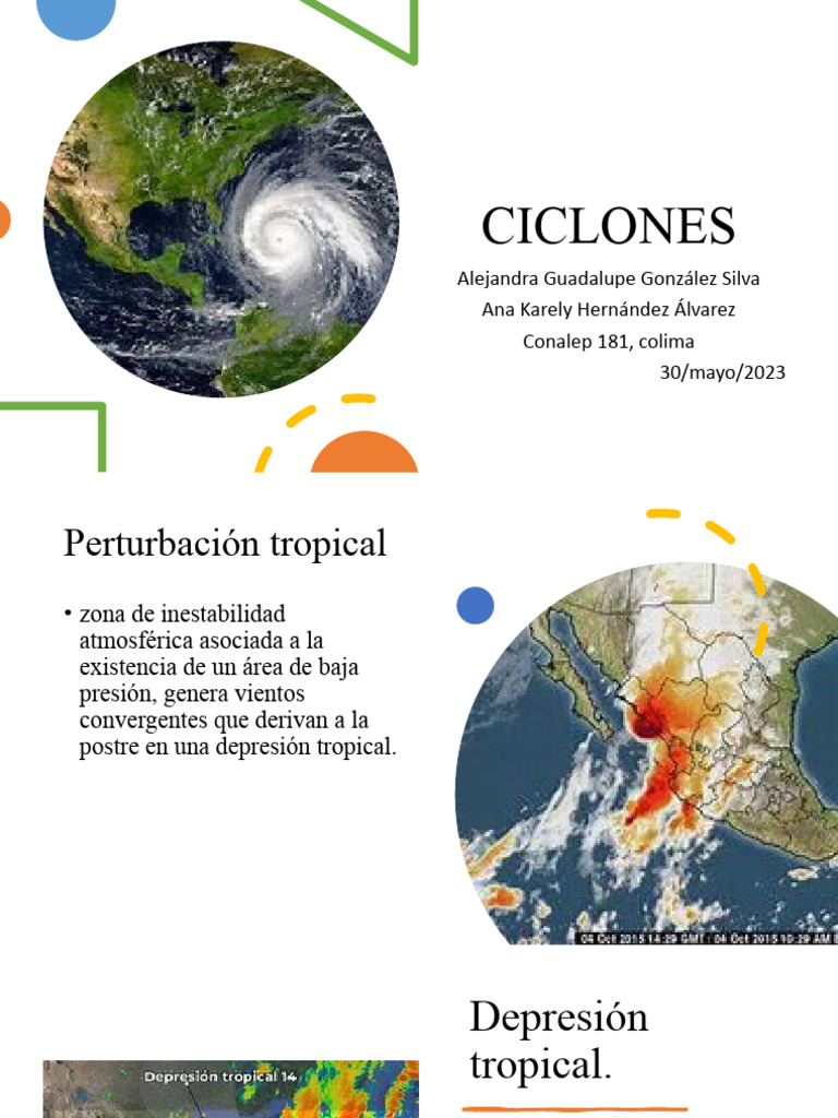 Ciclones | PDF | Ciclones tropicales | Herida