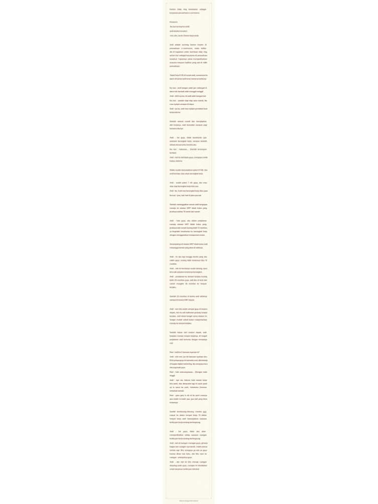 TPM 4 Membuat Script Video Pendek | PDF