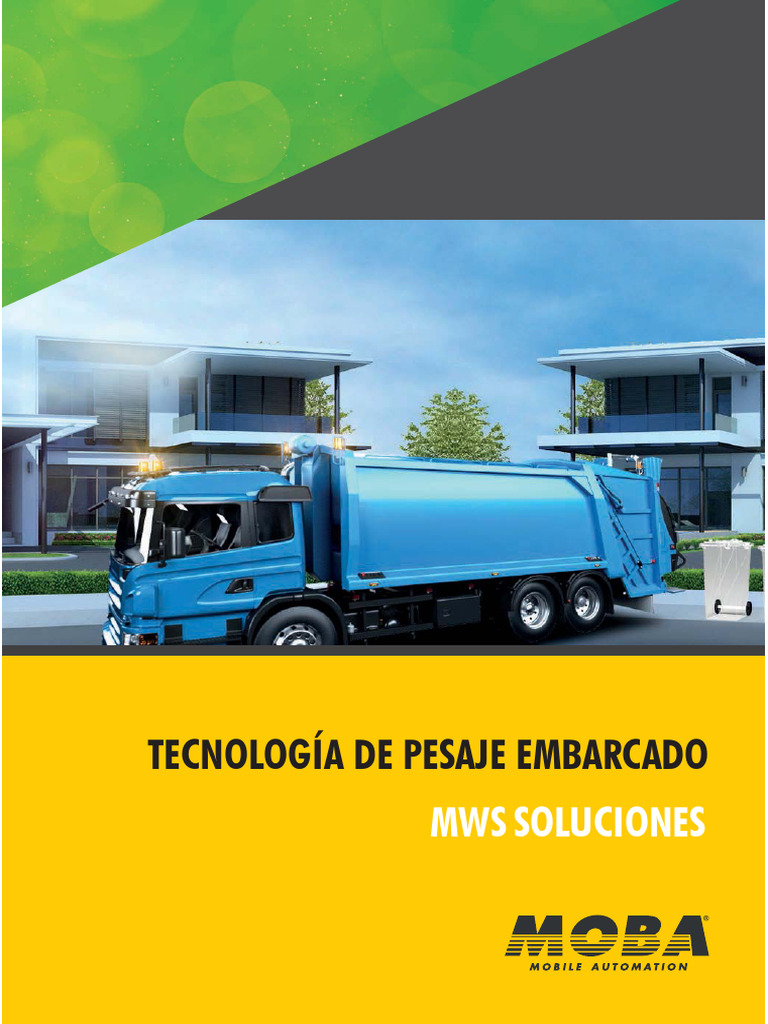 Catalogo Sistema de Pesaje MOBA Es | PDF | Identificación de frecuencia de radio | Residuos