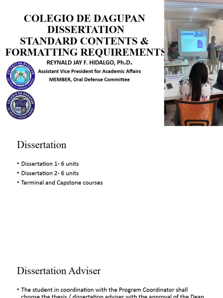 Dissertation Format | PDF | Thesis | Theory