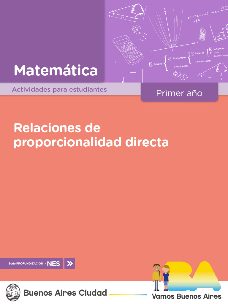 Matemática: Relaciones de Proporcionalidad Directa | PDF | Matemáticas