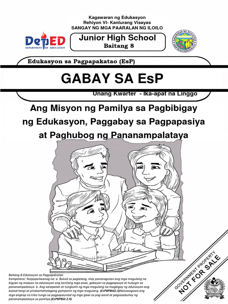 EsP Grade 8-Q1-Wk4 | PDF