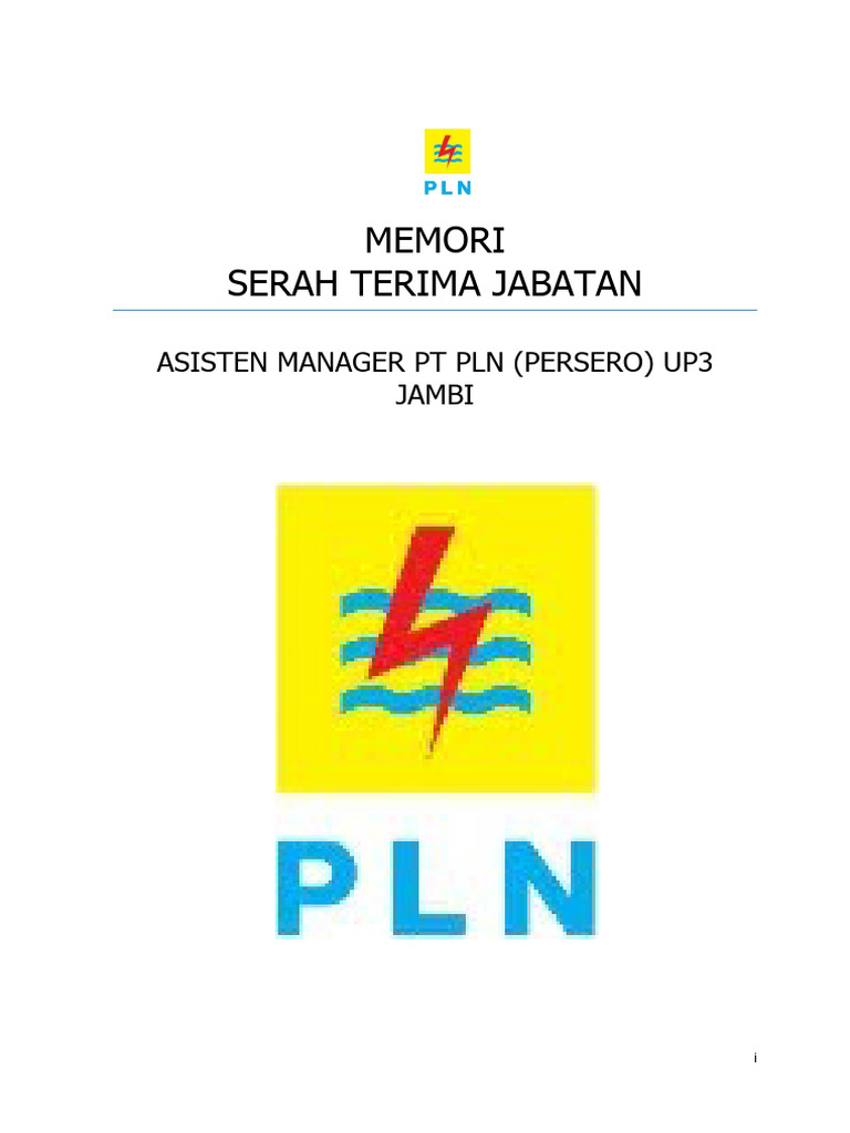 Memori Sertijab Asman | PDF