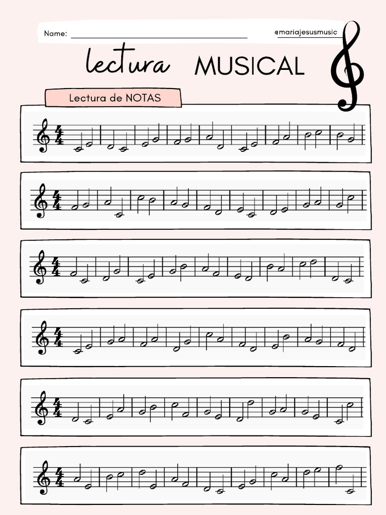 Lectura Musical | PDF