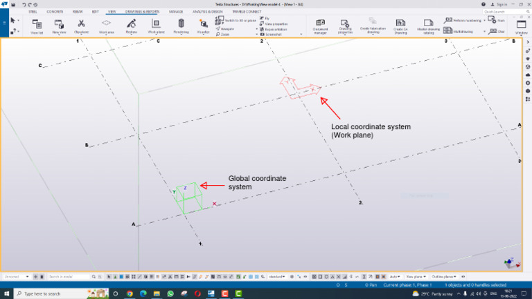 Global and Local Coordinate System | PDF | Computers