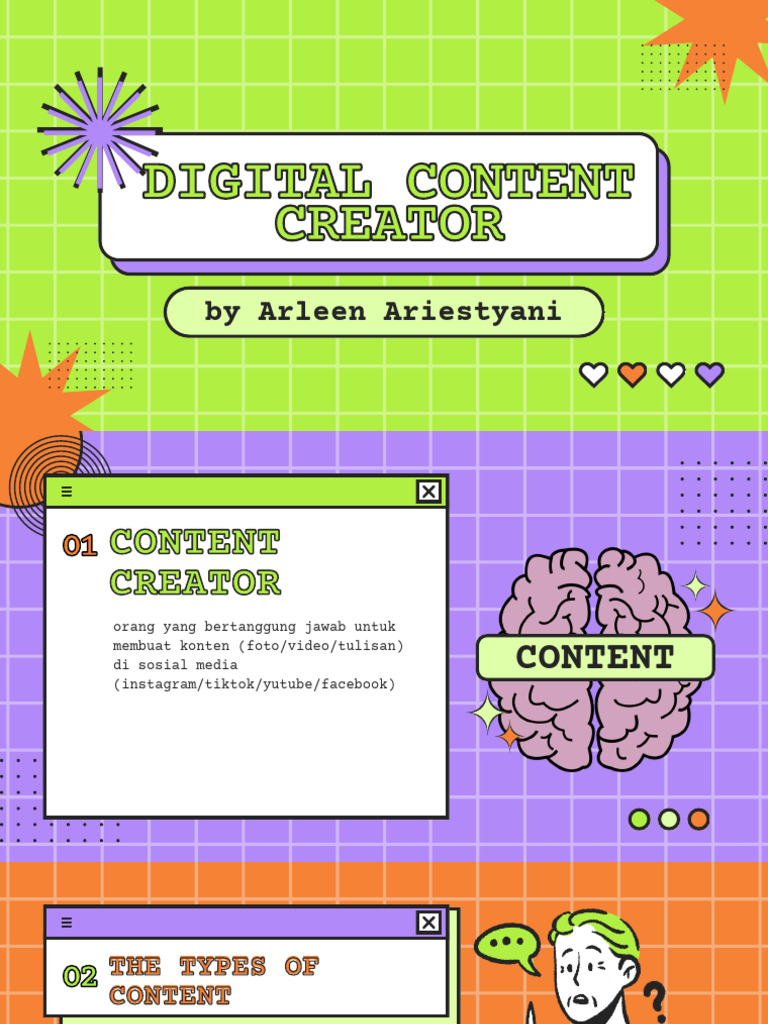 Types of Digital Content Creators | PDF | Popular Culture & Media ...