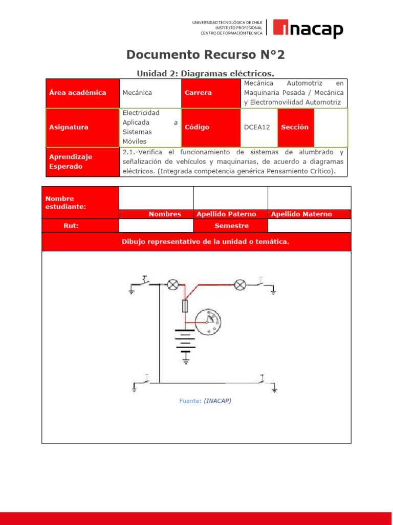 Dcea12 U2 DR2 | PDF | Relé | Conductor electrico