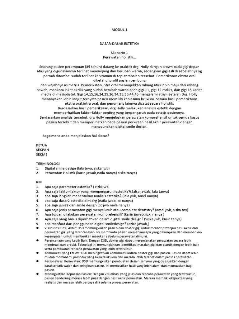 MODUL 1 Blok 12 | PDF