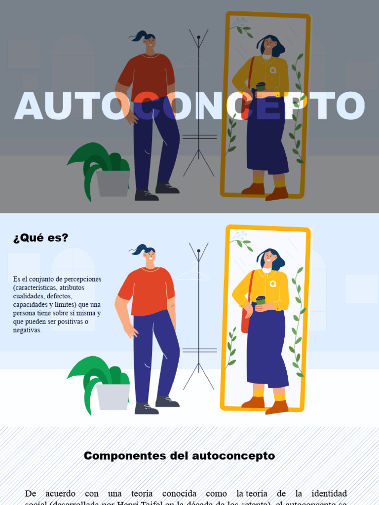 Autoconcepto | PDF | Autoestima | Autoconcepto