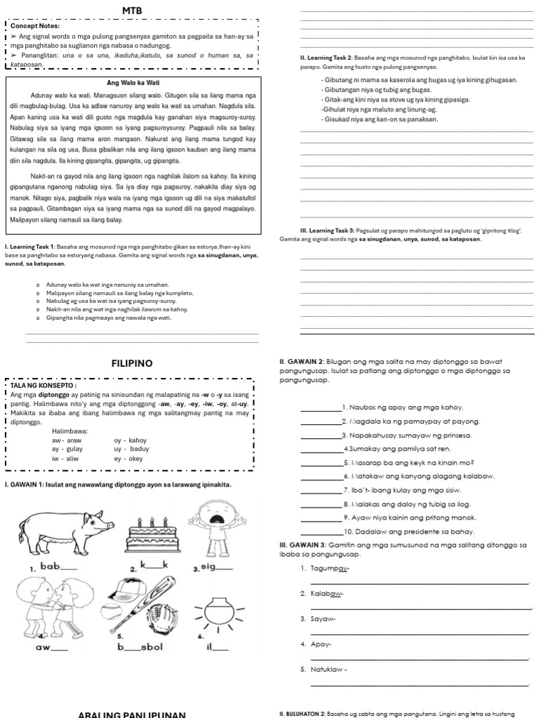 Learning Activity Sheet Q4W1 Final | PDF