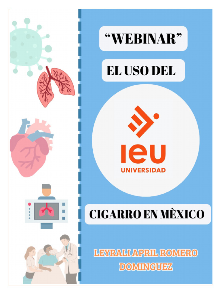 Act4-Webinar El Uso Del Cigarro | PDF | Información