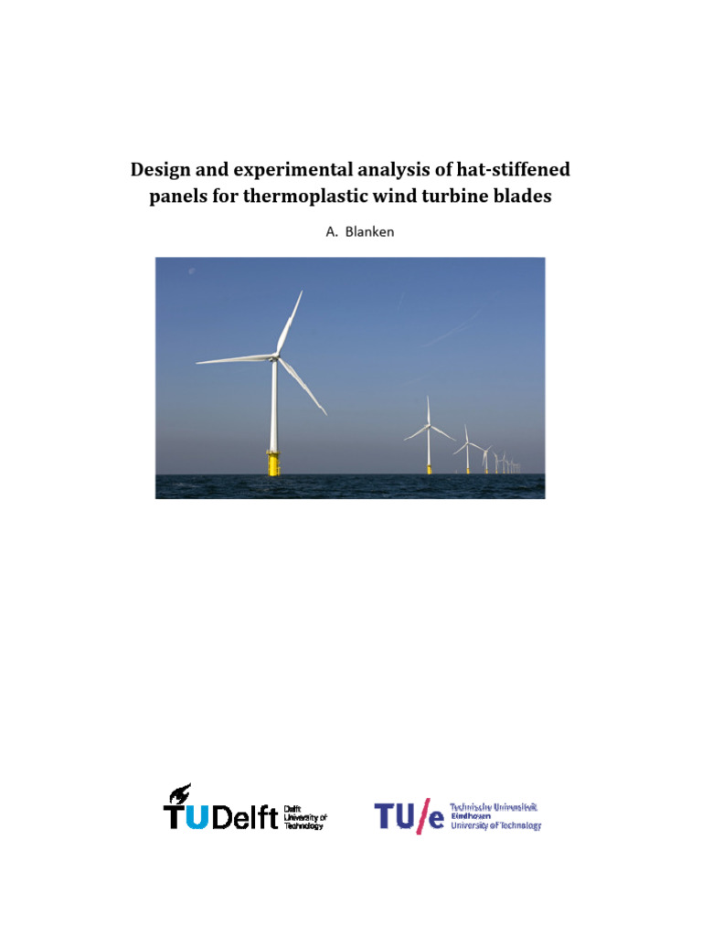 Hat-Stiffened Panels for Wind Turbines | PDF | Buckling | Composite ...