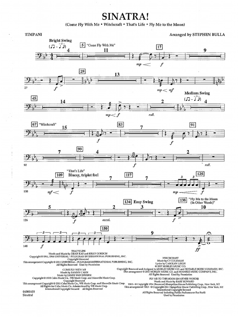 Timpani Sinatra-Stephen-Bulla-Páginas-32 | PDF