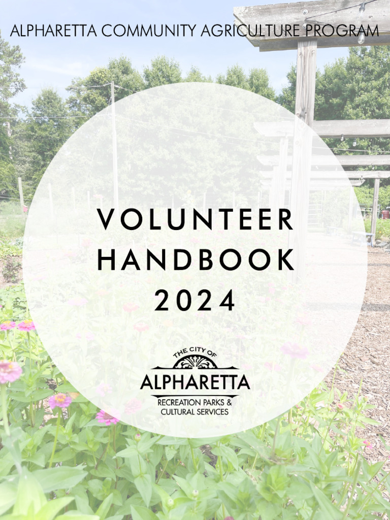2024 Volunteer Handbook | PDF