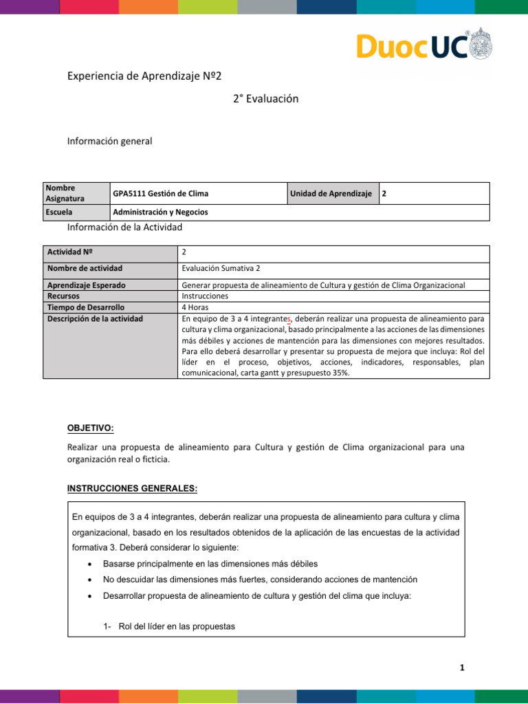 Evaluación Parcial 2 | PDF
