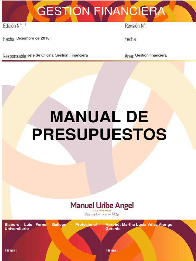 Manual de Presupuestos | PDF | Presupuesto | Business