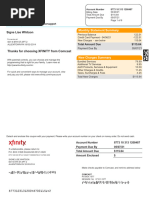 Spectrum Bill | PDF | Payments | Service Industries