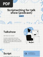 Sample-Script-Format TV Broad | PDF | Television News | Broadcast Journalism